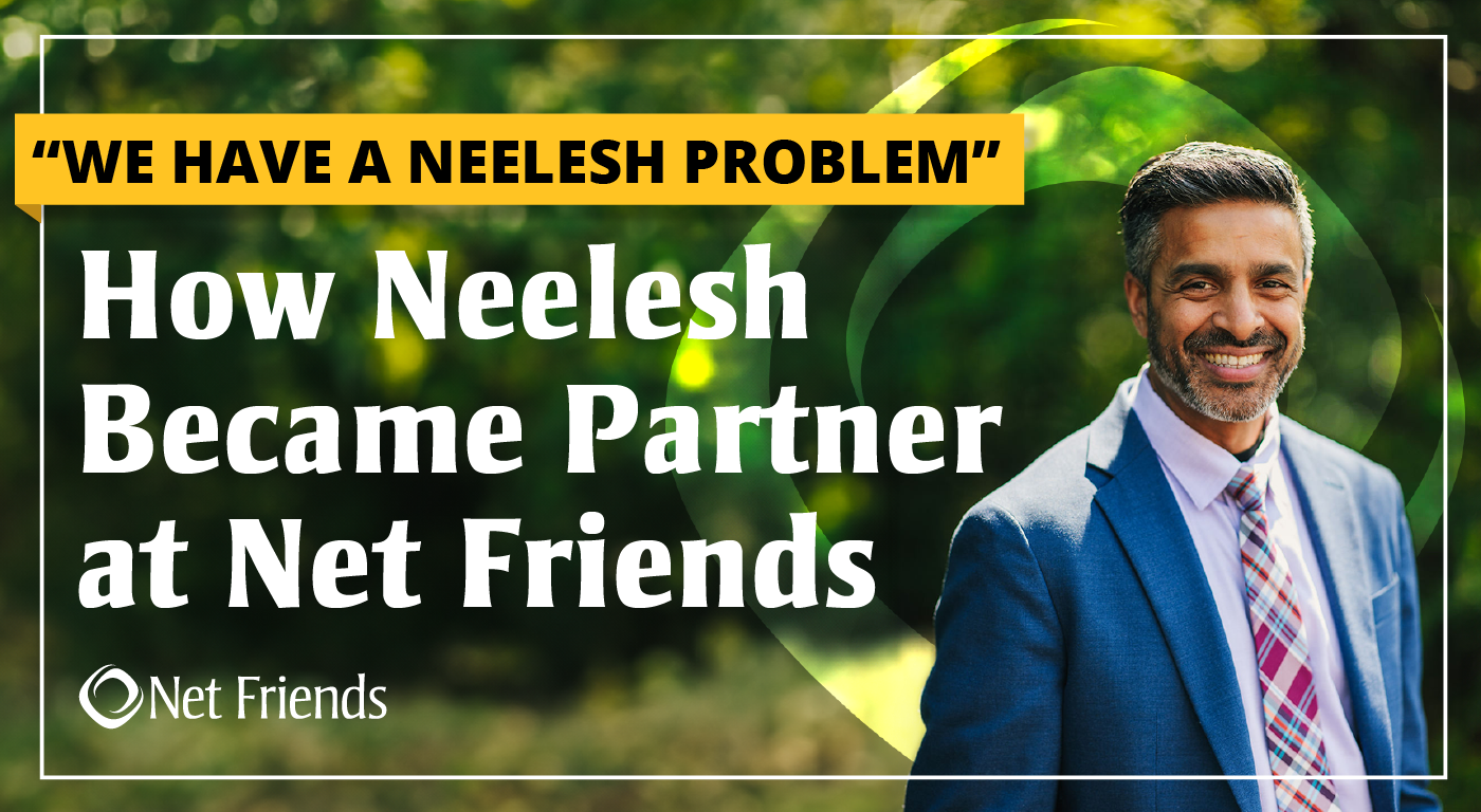 How Neelesh Patel Became Partner at Net Friends | Managed IT Services in Durham, NC